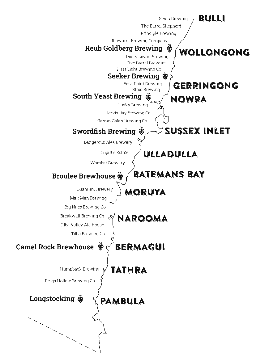 South Coast Ale Trail Map - South Coast Ale Trail
